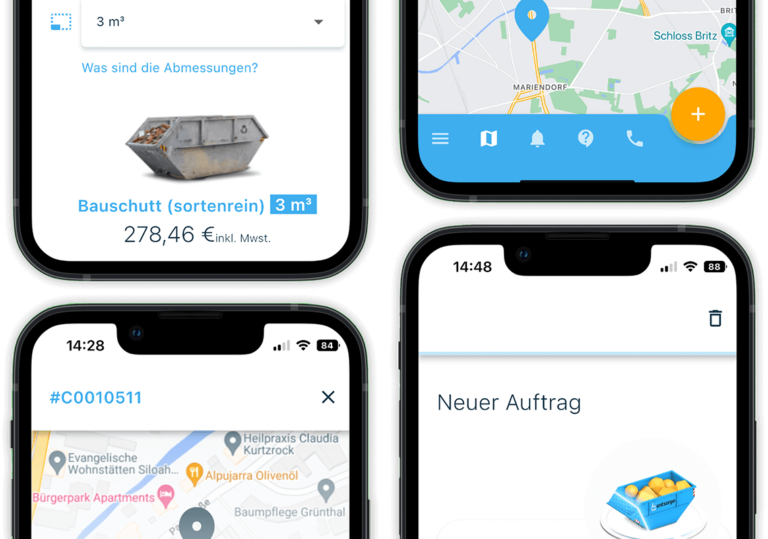 Containerdienst: Container in der Nähe mieten