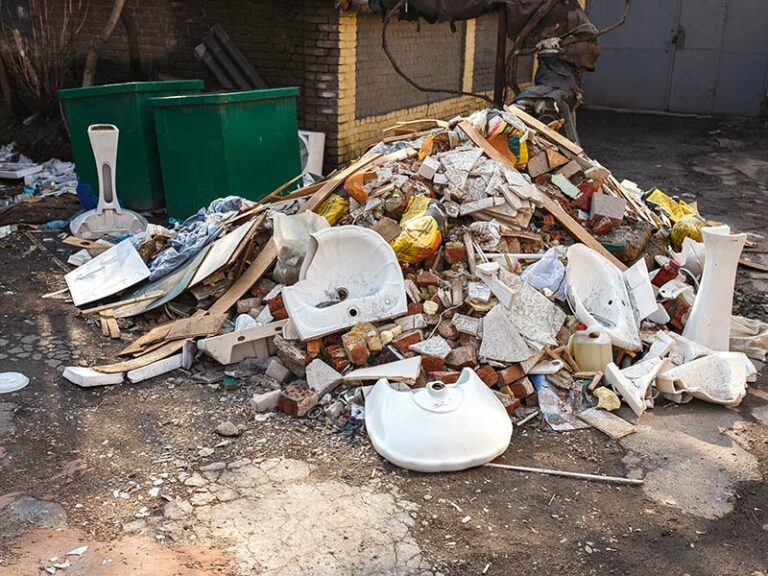 Bauschutt richtig entsorgen: Darauf musst Du unbedingt achten